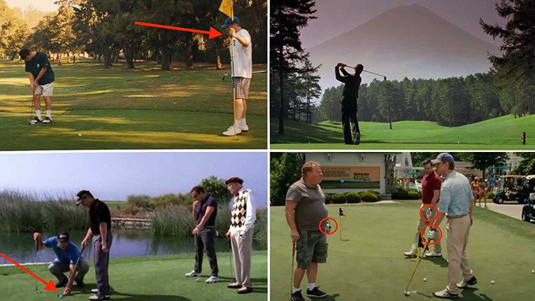 12 subtle mistakes in film and TV golf scenes that only golfers would ...