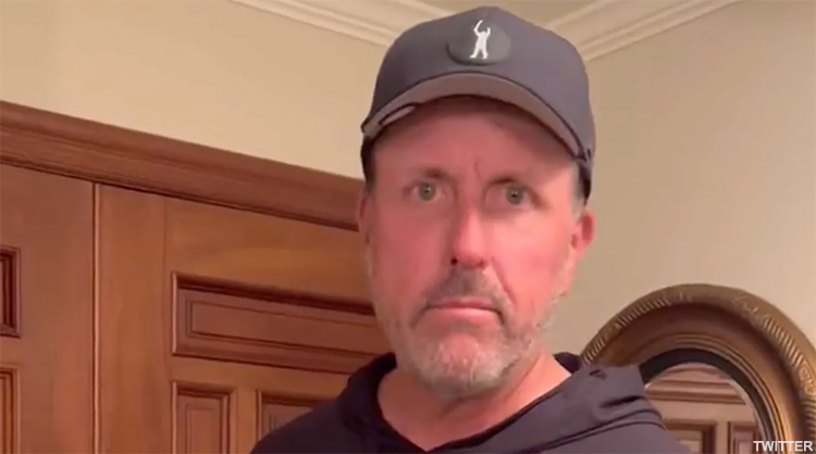 Phil Mickelson’s latest video appearance? To authenticate a putter ...