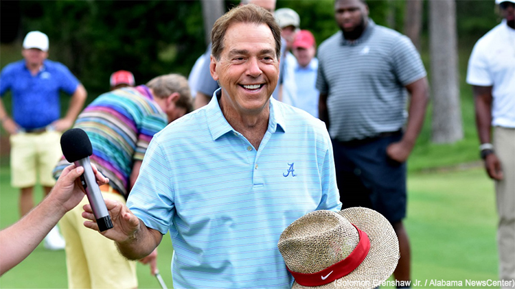 The insane measures coaching legend Nick Saban took to make a tee time ...