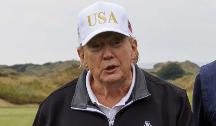 Donald Trump wins Senior Men's Championship at Bedminster club shooting ...