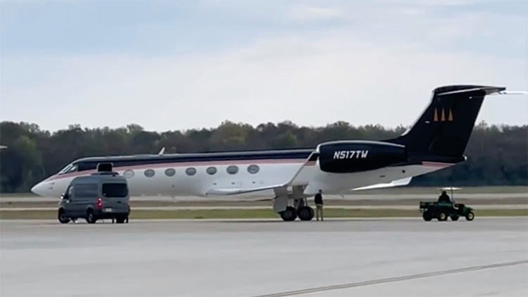Tiger Woods’ private jet spotted in Augusta three weeks before The ...